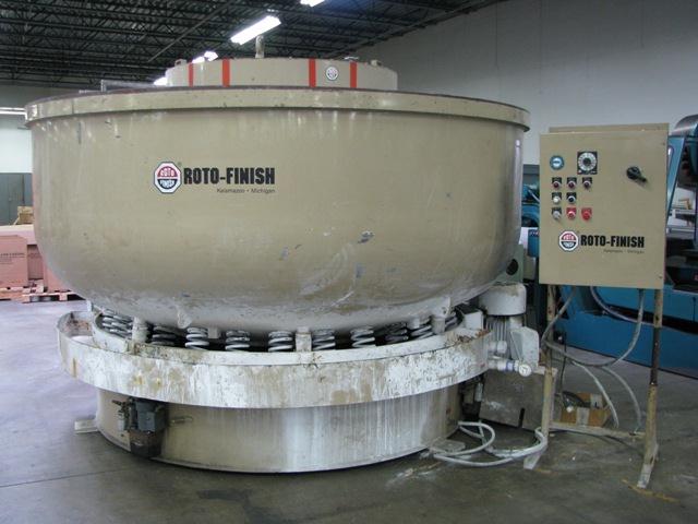Roto Finish ER100FB Vibratory Finishing Deburring Bowl